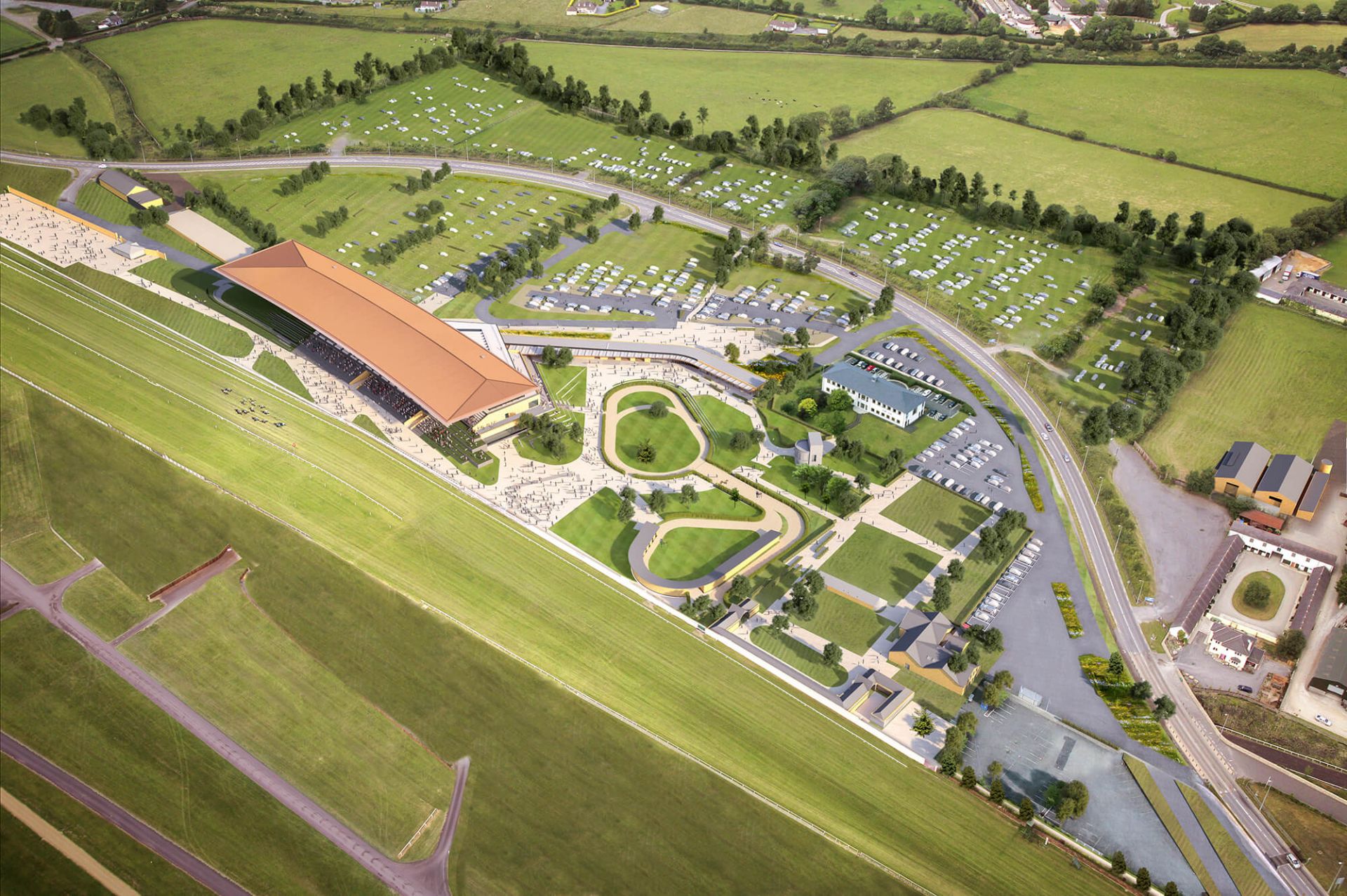 The Curragh Racecourse, Kildare - Aggregates - KPRO - EWI - Road ...
