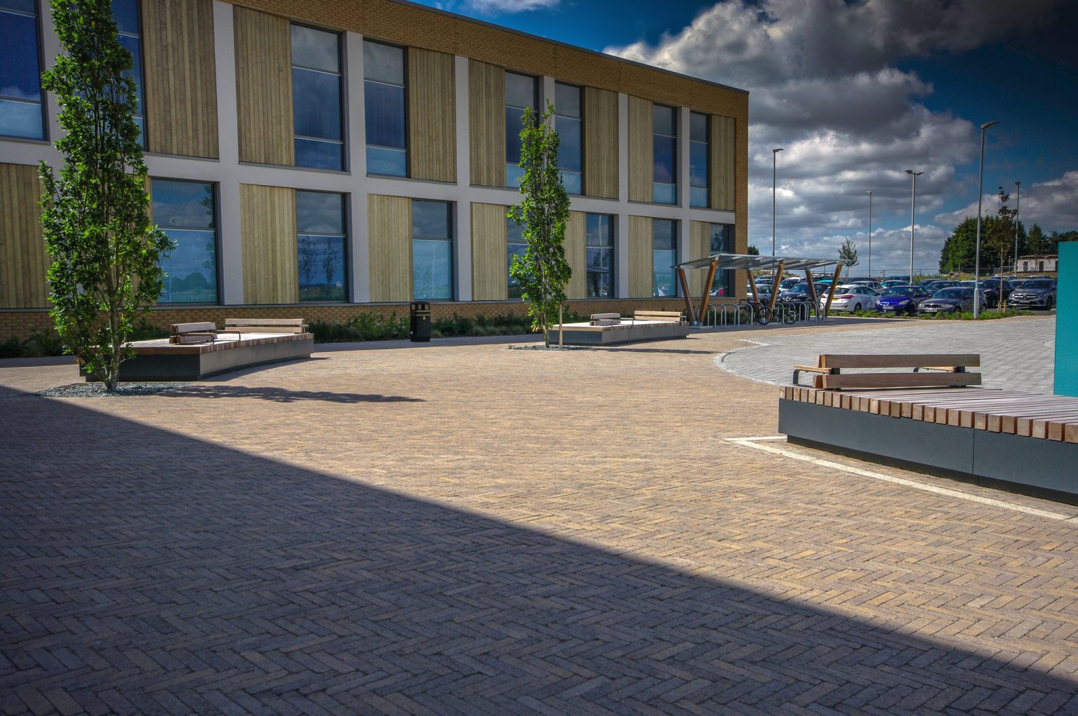 Spire Nottingham Hospital- Paving and Walling - Kilsaran