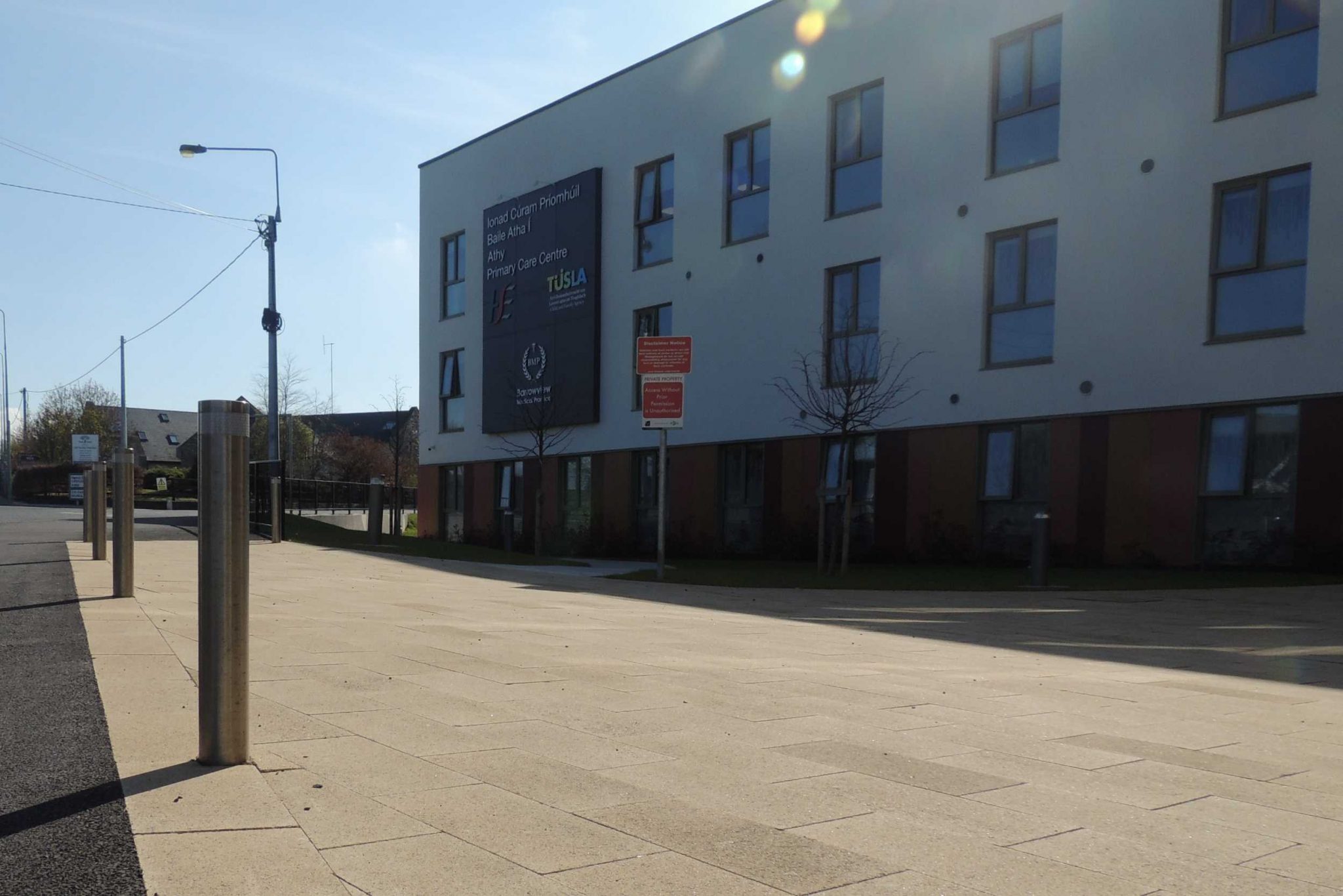 Athy Primary Care - Paving and Walling - Kilsaran - Case Studies