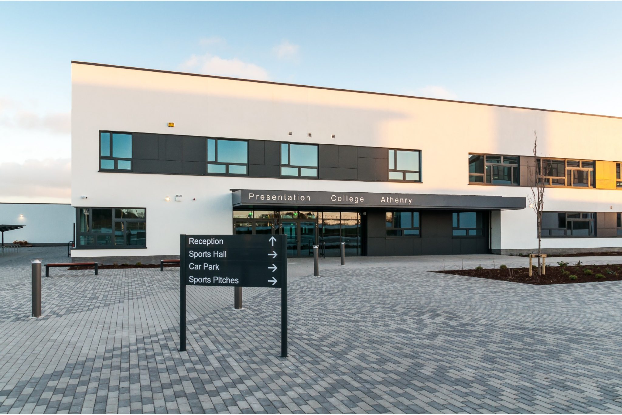 Presentation College, Athenry - Paving and Walling - Kilsaran